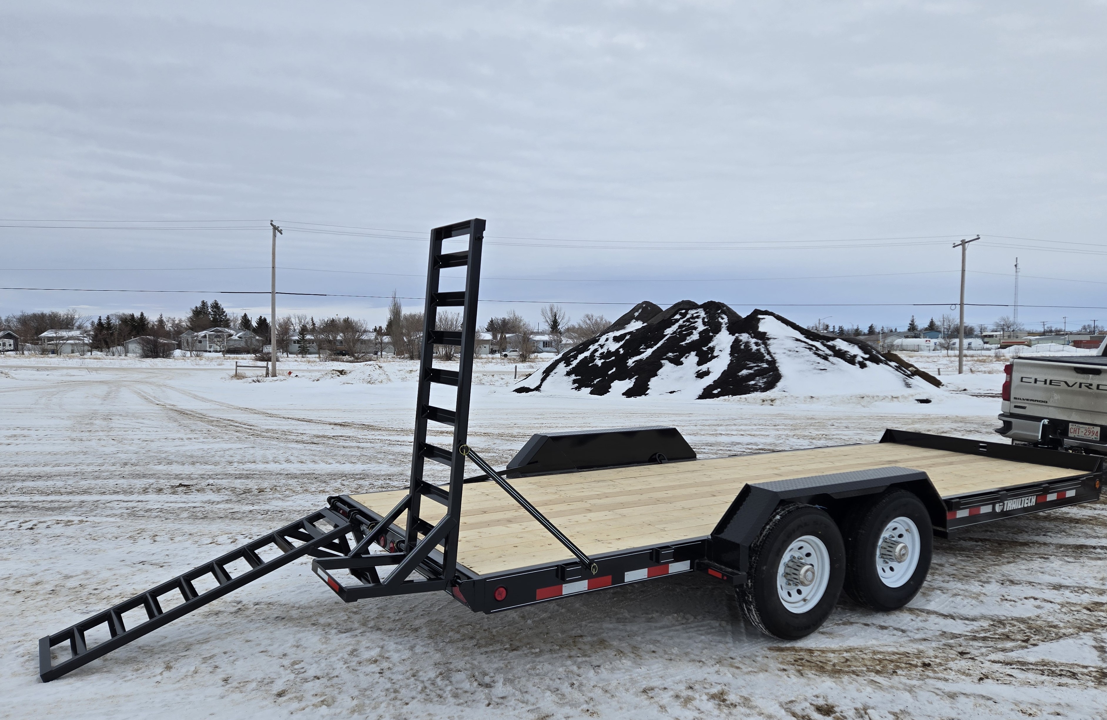 Flatdeck Construction Trailers - The Trailtech Construction Series