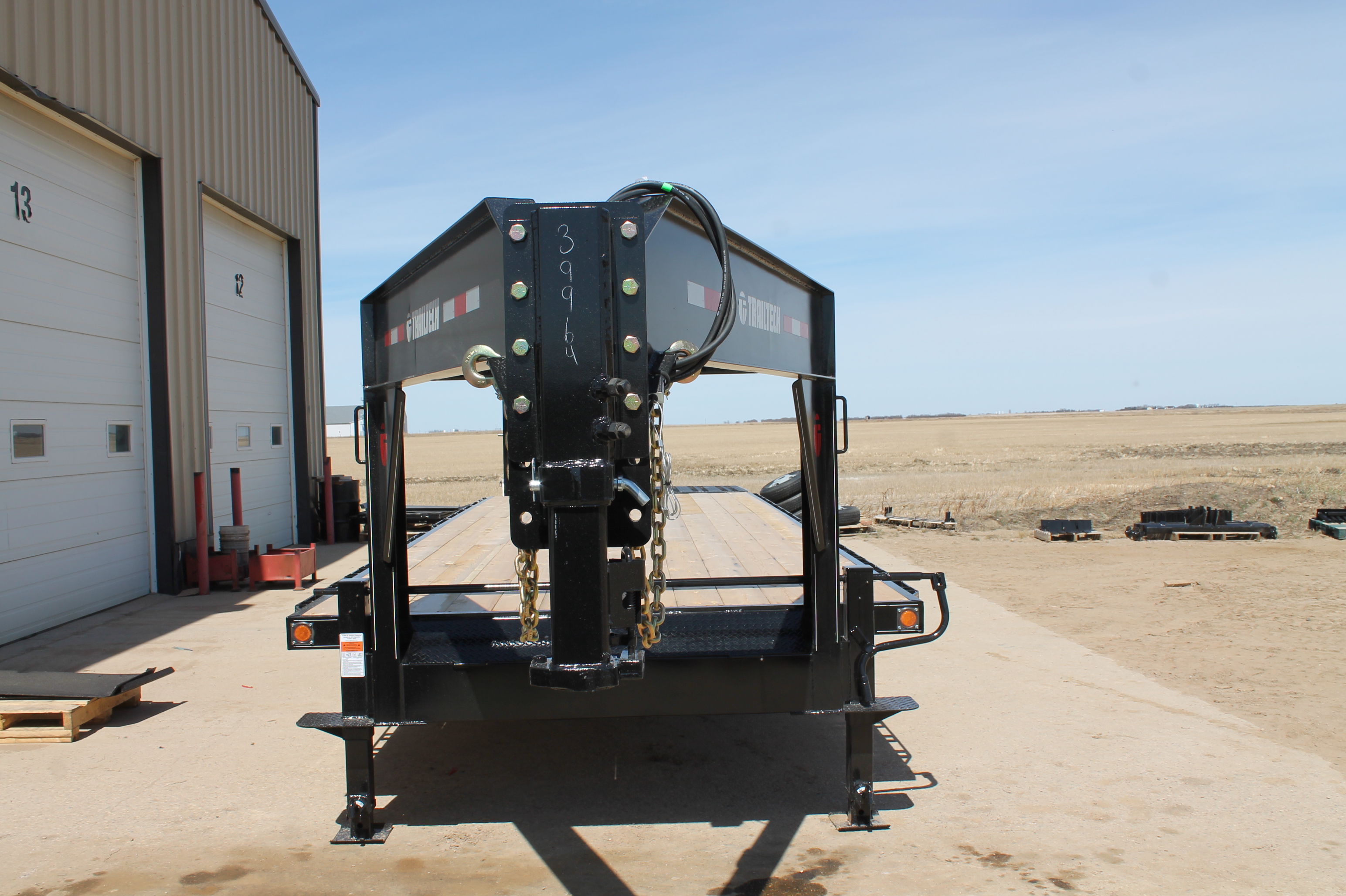 Gooseneck Hitch Flatdeck Trailer Commercial Series