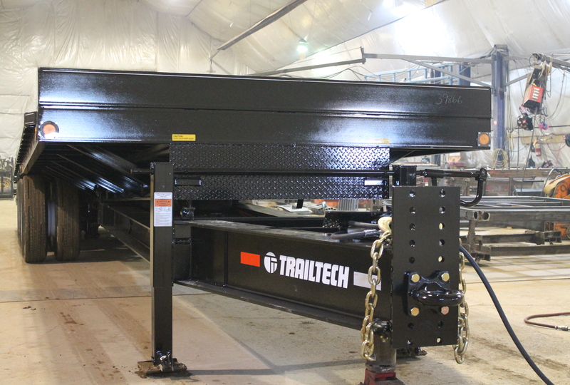 Industrial Flat Deck Trailer Series from Trailtech Inc.