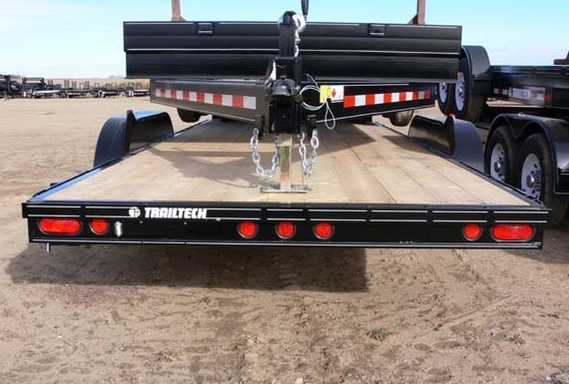 Flatdeck Construction Trailers - The Trailtech Construction Series
