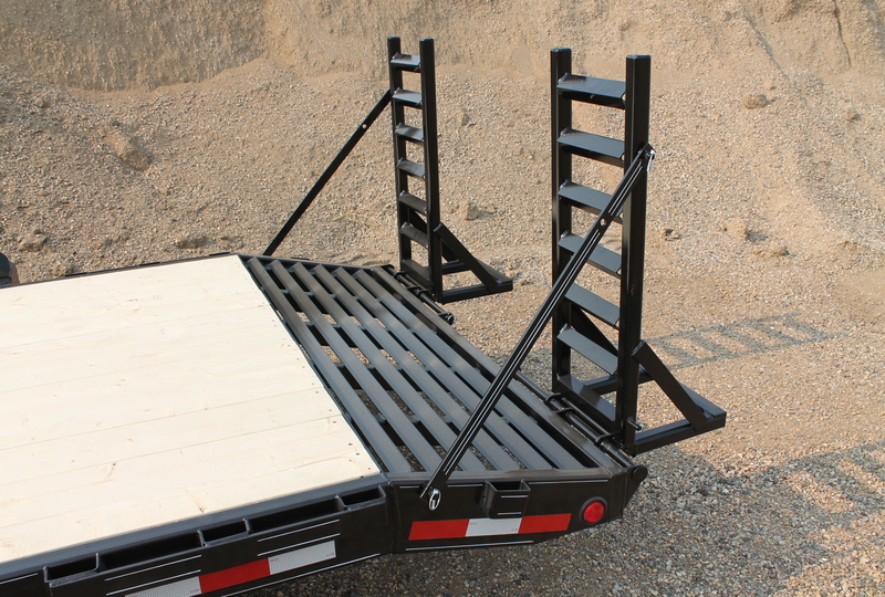 Flatdeck Trailer with Tilting Loading Ramp - Trailtech Premier